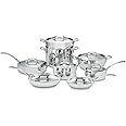 Amazon.com: Cuisinart FCT-13 13-Piece Cookware Set French Classic Tri ...