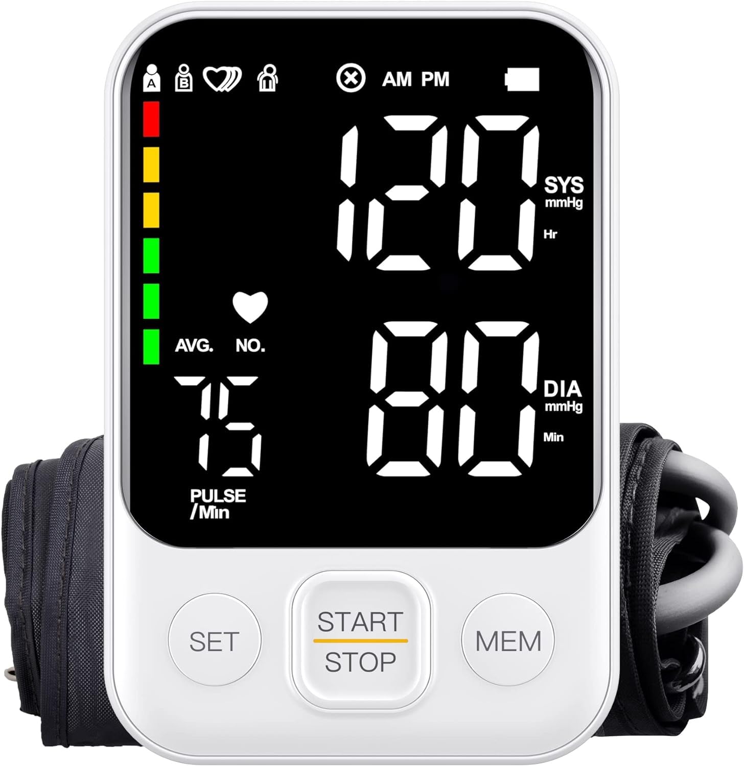 Mua Blood Pressure Monitor Upper Arm Blood Pressure Monitors for Home ...