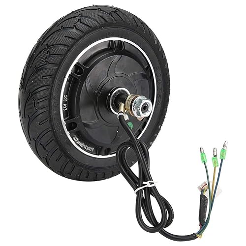 03 Electric Scooter Hub Motor, 350W Hub Motor, with Tyre 24V Brushless ...
