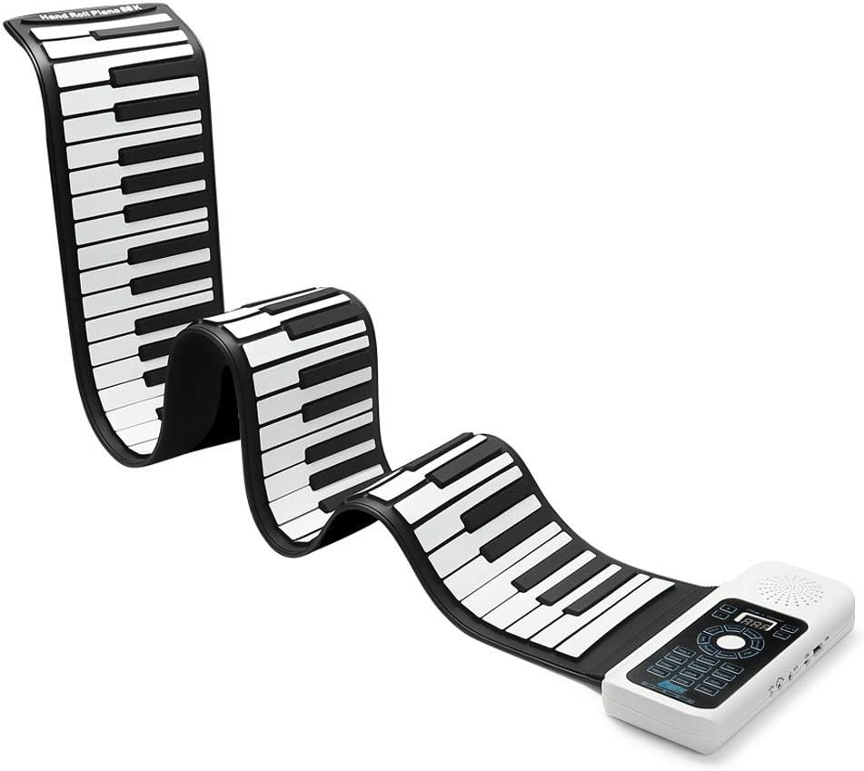 Roll Up Piano Portable Electronic Music Instrument Hand Roll Piano ...