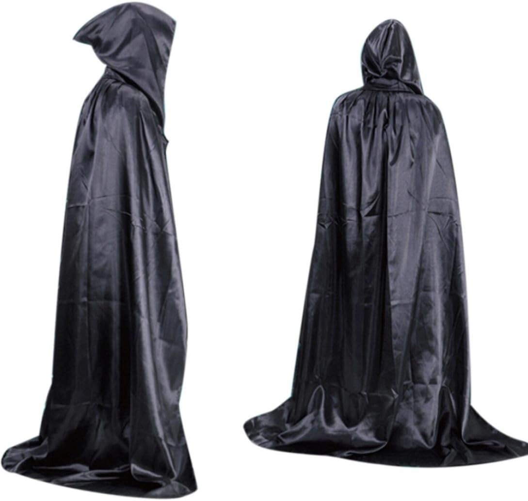 hatop Halloween Muerte manto manto adulto larga sección de secar el ...