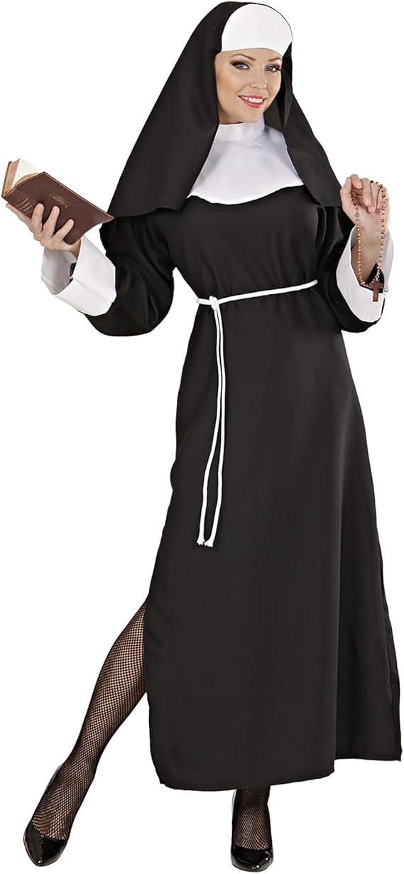 Amazon.com: Deluxe Nun Costume (xl) (robe Belt Headpiece): Home Improvement