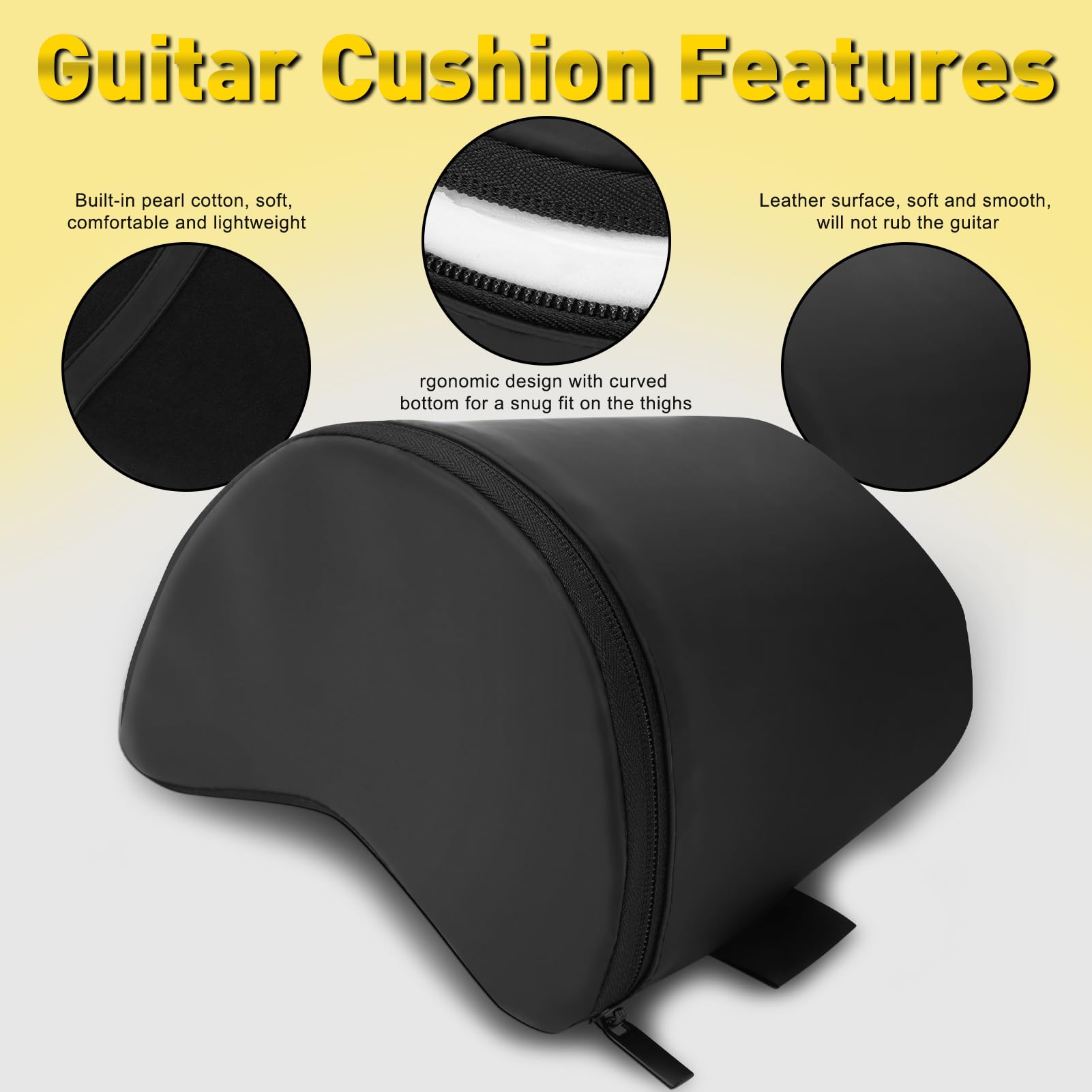 Mua Guitar Cushion, Ymiko Classical Guitar Support for Leg, Built-in ...