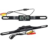Amazon.com: Camecho RC 12V 24V Car Backup Camera Rear View Wireless IR ...