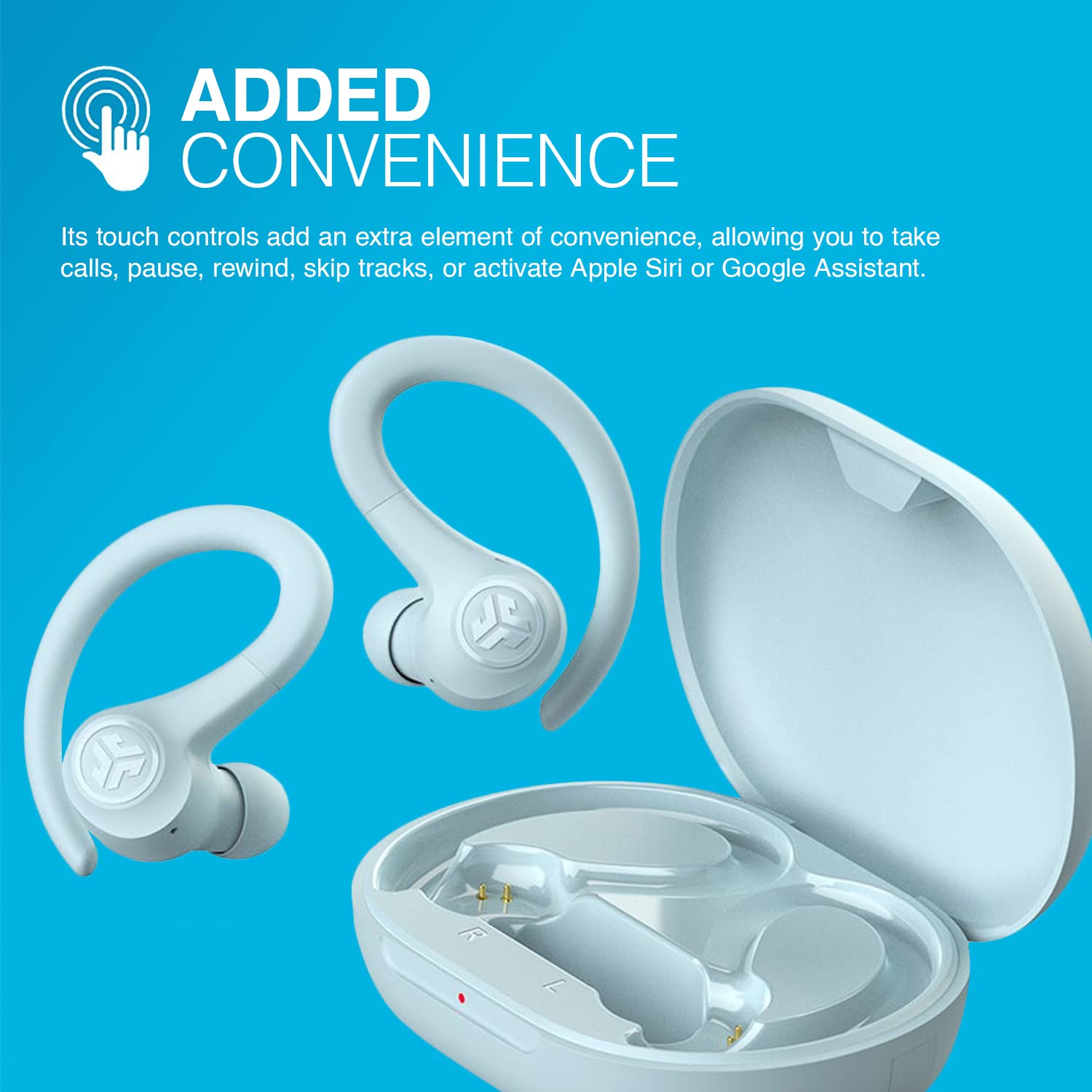 Mua JLab Go Air Sport True Wireless Earbuds, Light Blue, Featuring C3 ...