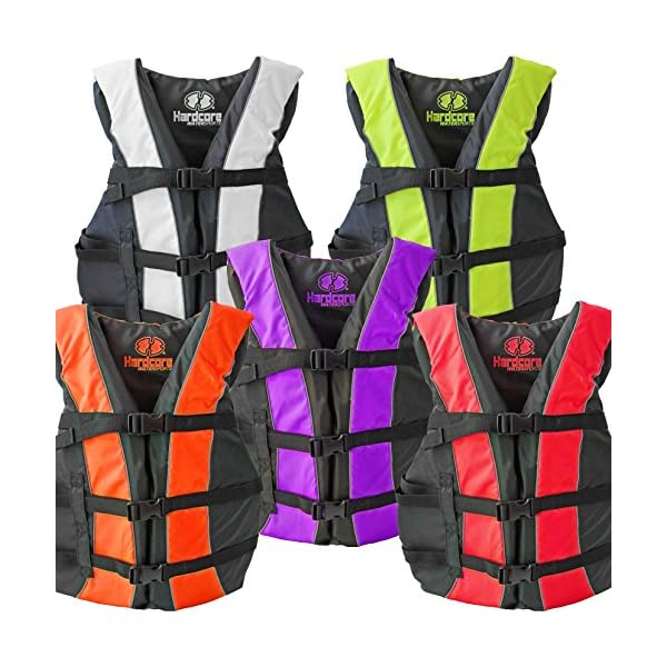 Hardcore® Adult and Youth Life Jackets - HC105 - MasterBasser