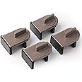 4 Pack Adjustable Sliding Window Locks Window Wedge Window Stop for ...
