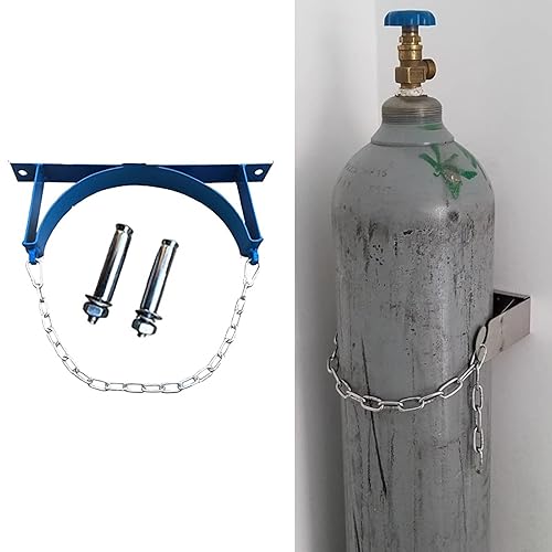 ZIMGOD Oxygen Tank Holder Gas Cylinder Wall Bracket with Screws and ...