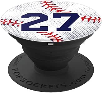 Amazon.com: Baseball Number 27 Player Uniform 27th Birthday Blue Zx