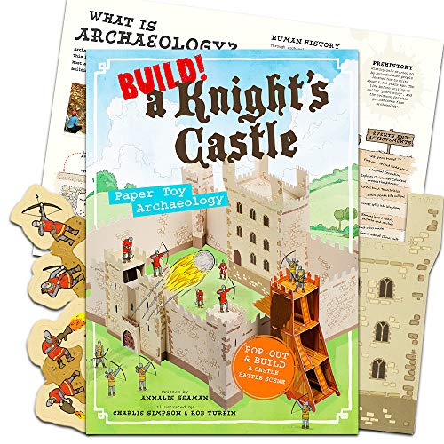 Build! A Knight's Castle: Paper Toy Archaeology - Castle Activity Book ...
