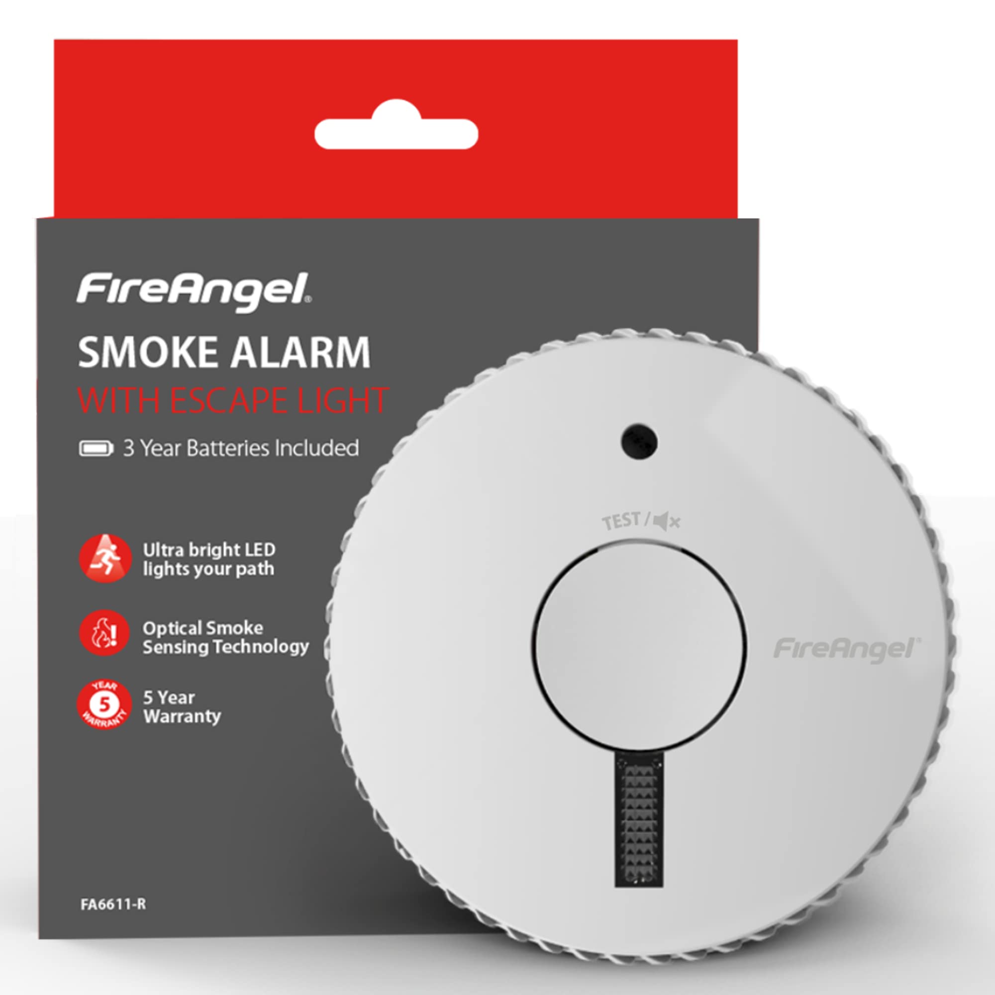 Mua FireAngel Optical Smoke Alarm - FA6615-R 10-Year Smoke Alarms for ...