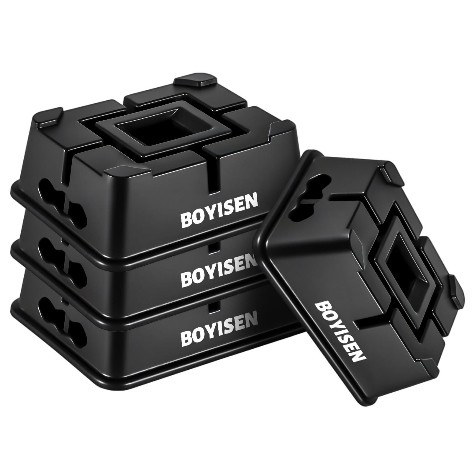 BOYISEN Trailer Jack Block - RV Jack Blocks for 5th Wheel, Pop Up, Toy ...