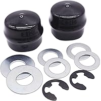 Amazon.com : BOLEWIN Lawn Tractor Front Wheel Axle Hardware Kit,Hub Cap ...