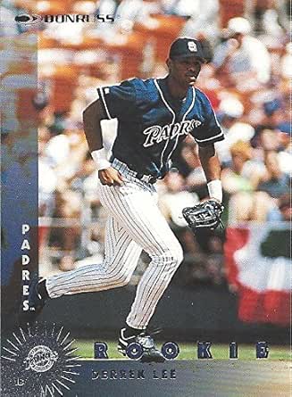 DEREK LEE - 1997 DONRUSS ROOKIE BASEBALL CARD #383 (SAN DIEGO PADRES ...