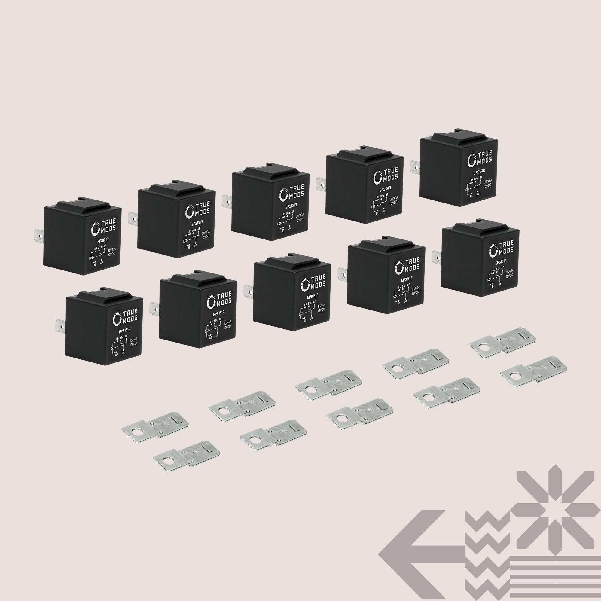 Mua True Mods 10 Pack Bosch Style 5-Pin 12V Relay Switch [SPDT] [30/40 ...