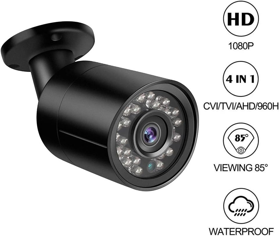 Dericam 1080P 1920TVL Security CCTV Bullet Camera for Surveillance ...