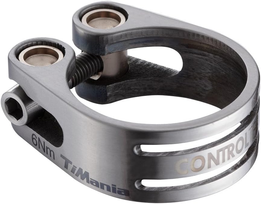 Control Tech TiMania Seat Clamp, 34.9mm, Silver: Amazon.co.uk: Sports ...