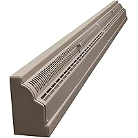 TruAire 48 Inch Baseboard Register (Brown) - - Amazon.com