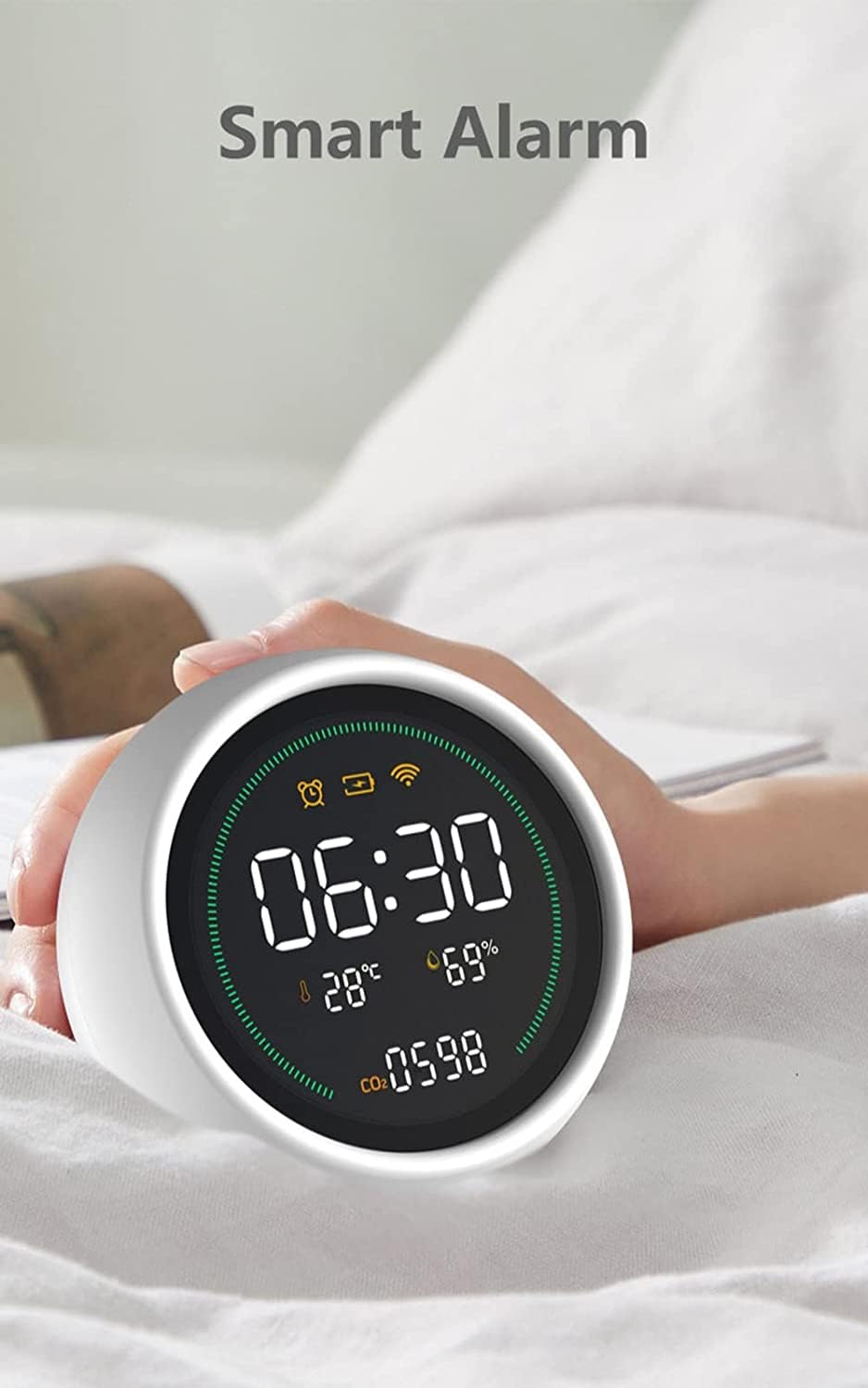 Mua Carbon Dioxide CO2 + PM2.5 Air Quality Monitor, Pollution ...