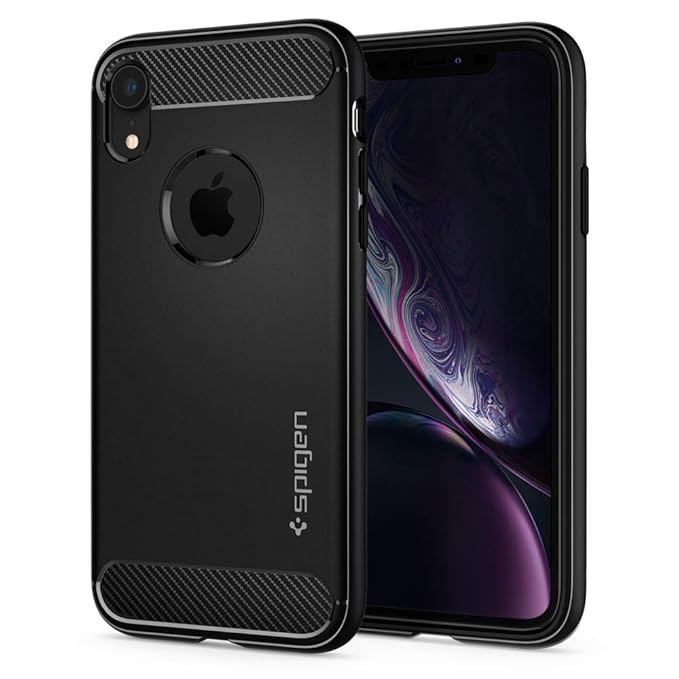 Spigen Coque iPhone XR [Rugged Armor] Anti-Choc, Résistante, Souple ...