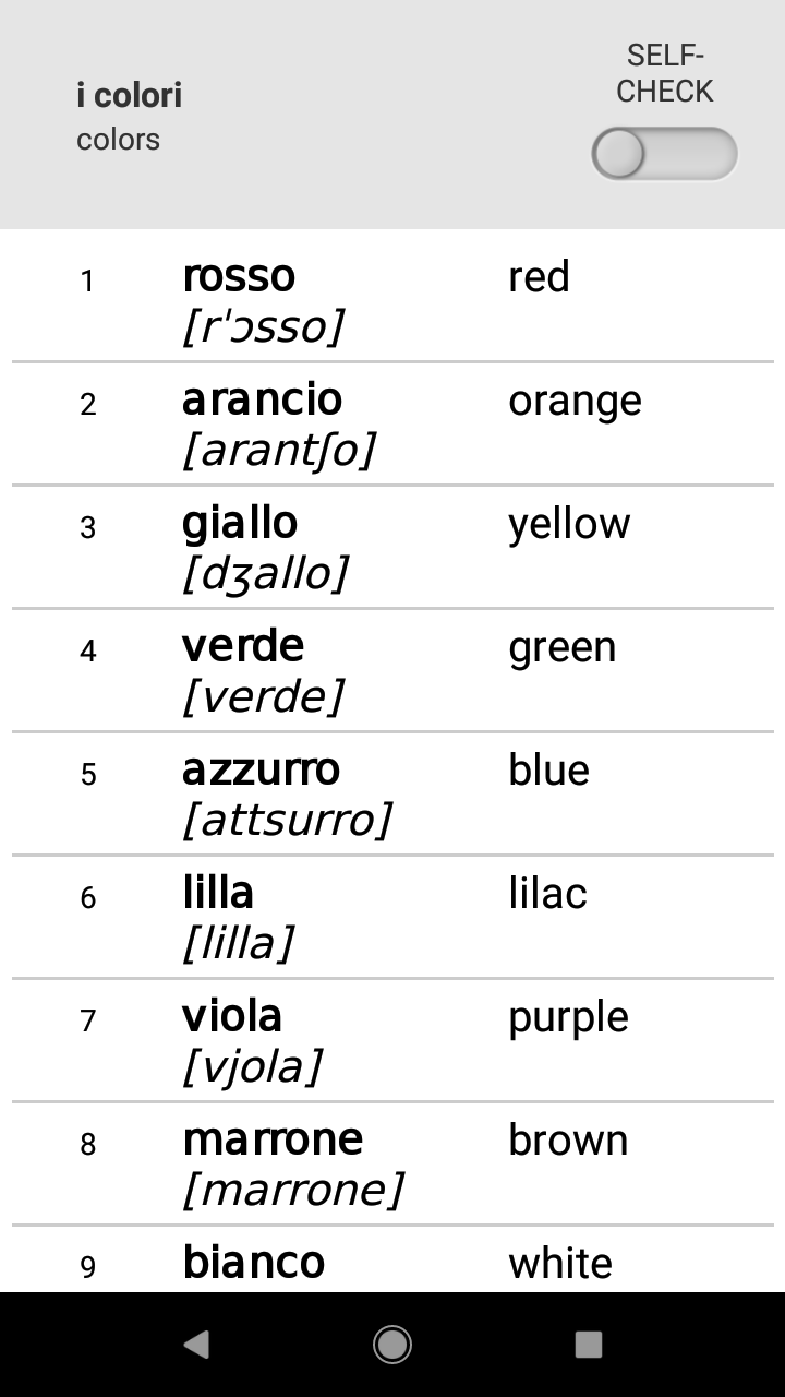 Learn Italian words with Smart-Teacher:Amazon.com:Appstore for Android
