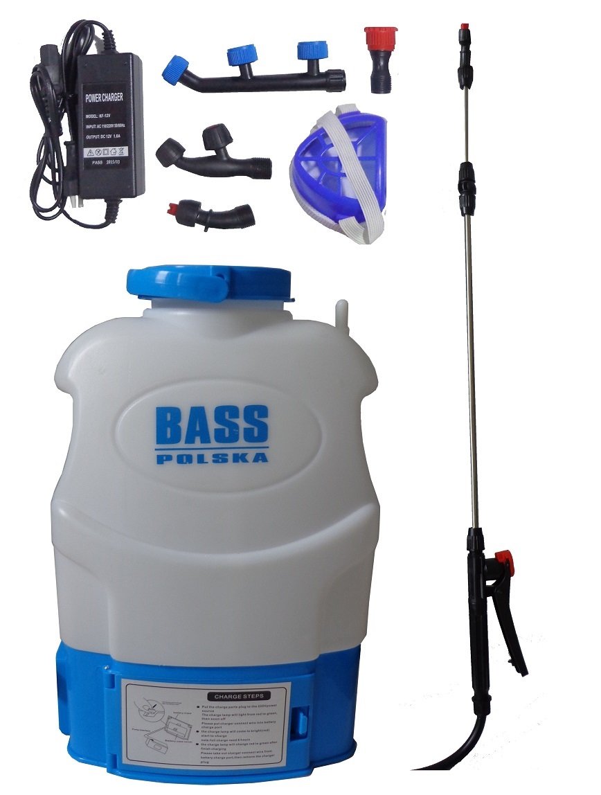 Plant Protection & Pest Control Bass BACKPACK Knapsack Battery-operated ...
