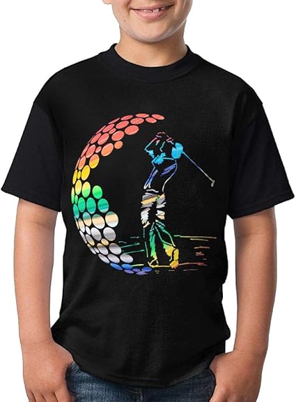 Golf Boys' Crew Neck Short Sleeve T-Shirts Tees: Amazon.co.uk: Clothing