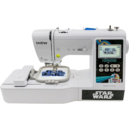 Brother Sewing and Embroidery Machine, 4 Star Wars Faceplates, 10 ...