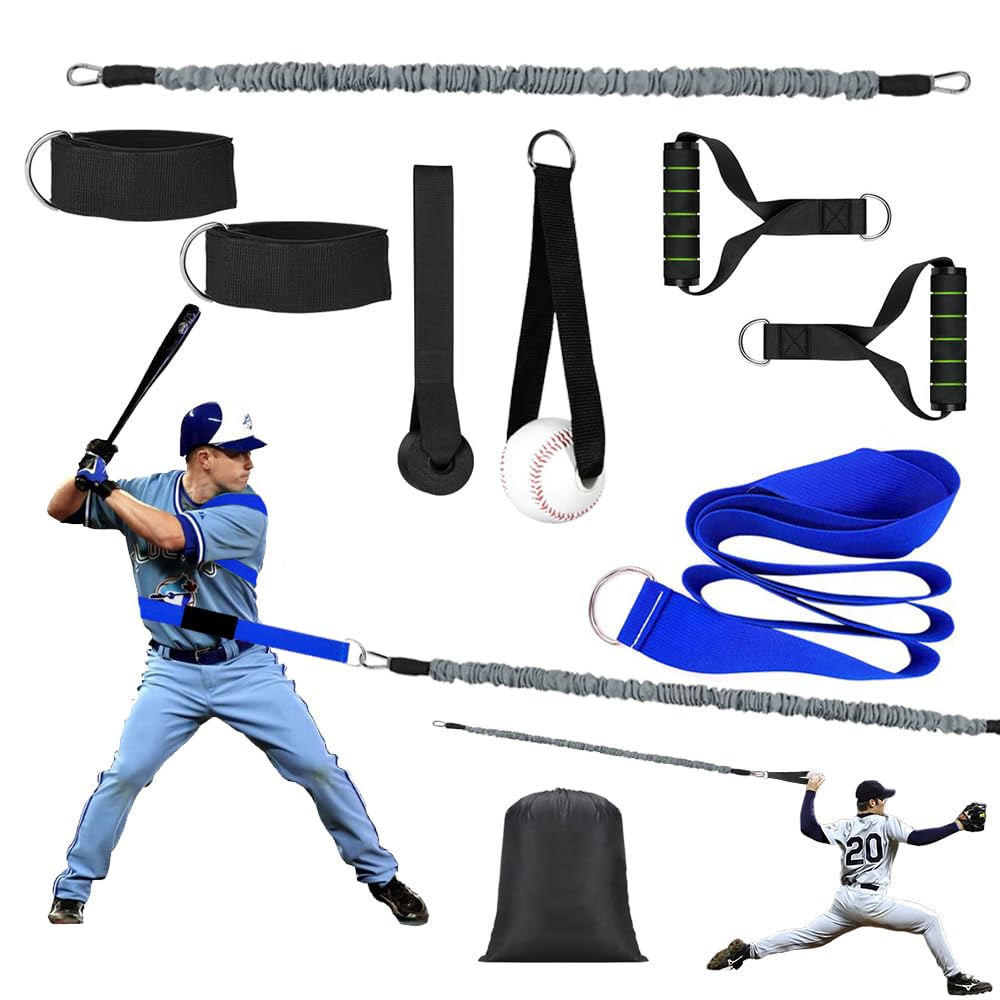 Core & Hip Belt Resistance Band for Baseball & Softball Training ...