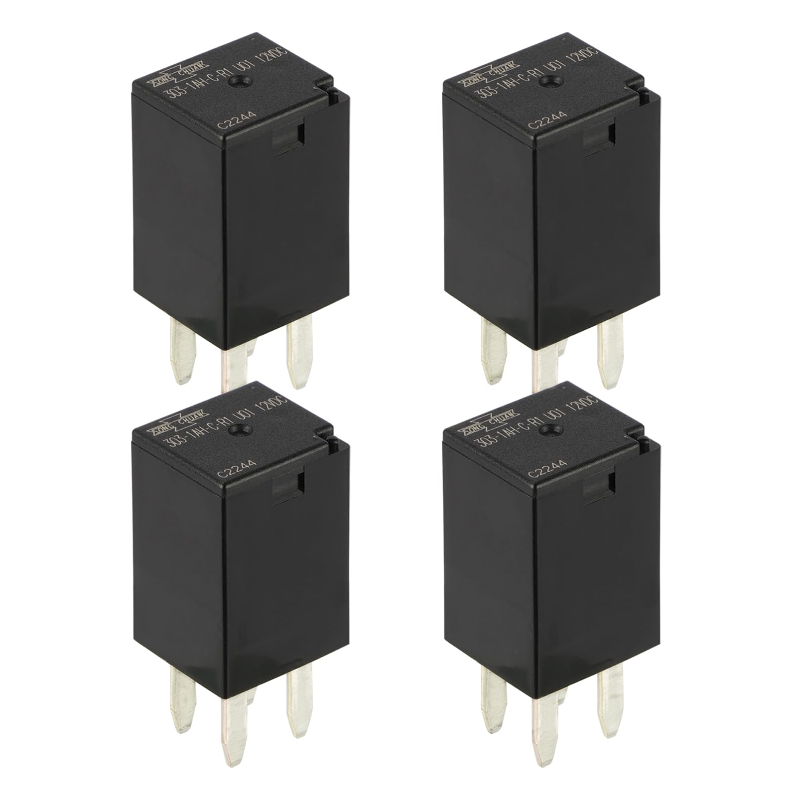 Mua (Pack of 4) 303-1AH-C-R1 U01 12VDC 20A SPNO 4Pins Automotive ...