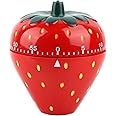 Amazon.com: Joyzan Strawberry Shaped Timer, Cartoon Mechanical Time ...