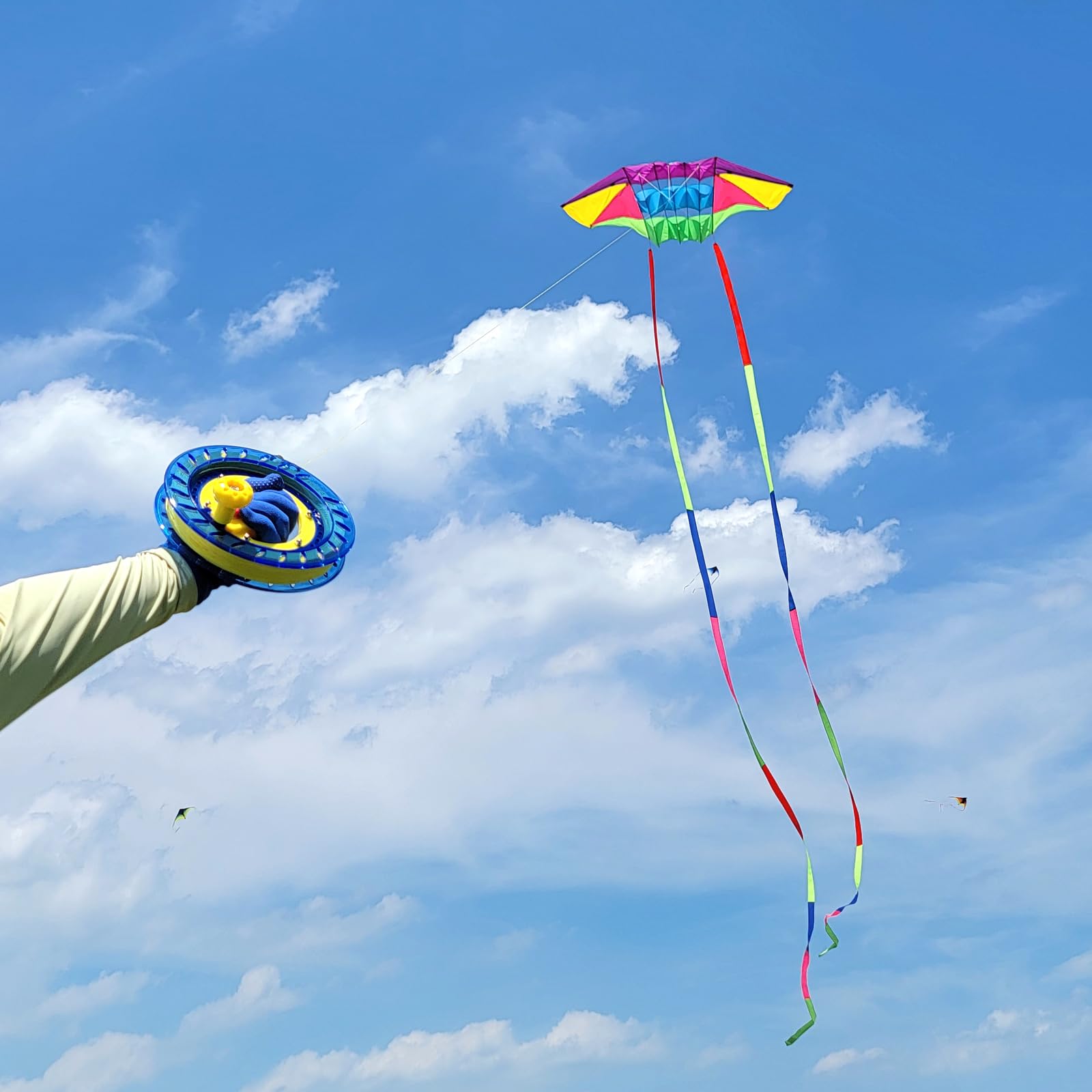 Mua Beach Kites for Adults Large with Long Tail, 98 inches Super Easy ...