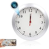 Amazon.com : Hidden Camera, WiFi Wall Clock Camera HD 1080P Spy Camera ...