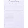 Amazon.com : Graphique I’m Busy To-Do List Notepad | 150 Tear-Away ...