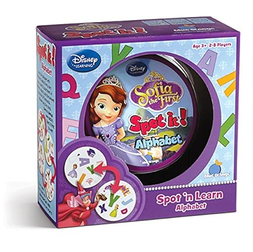 Spot It! Sofia the First - Alphabet in Saudi Arabia | Whizz Card Games