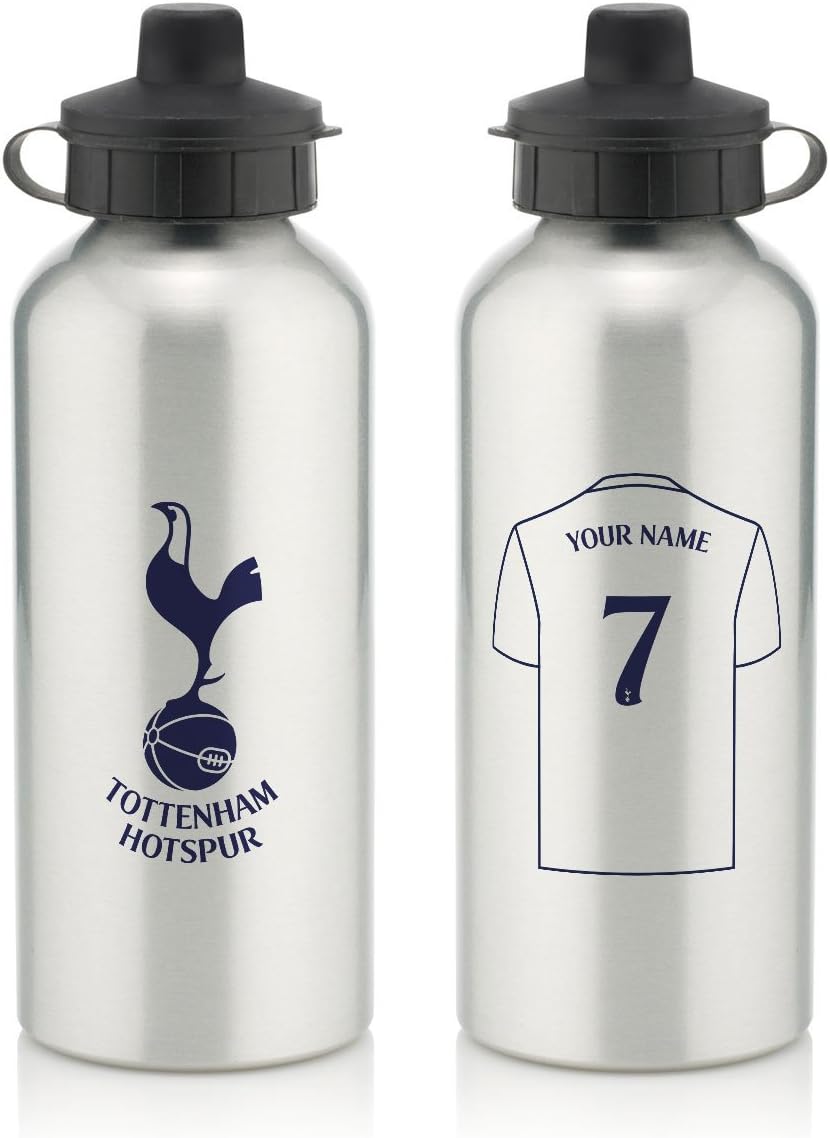 Official Personalised Tottenham Hotspur FC Aluminium Water Bottle ...
