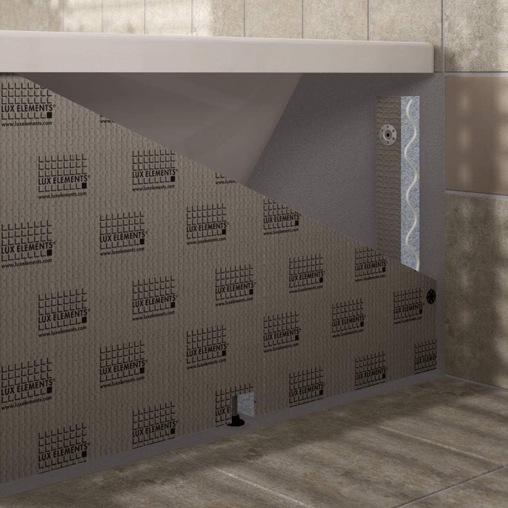 LUX ELEMENTS LTOPE1053 TOP Bath Panel Fitting Kit White – BigaMart