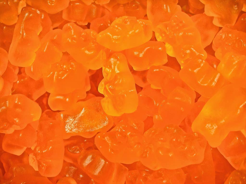Amazon.com : FirstChoiceCandy Orange Gummy Bear Gummi Candy 5 LB ...