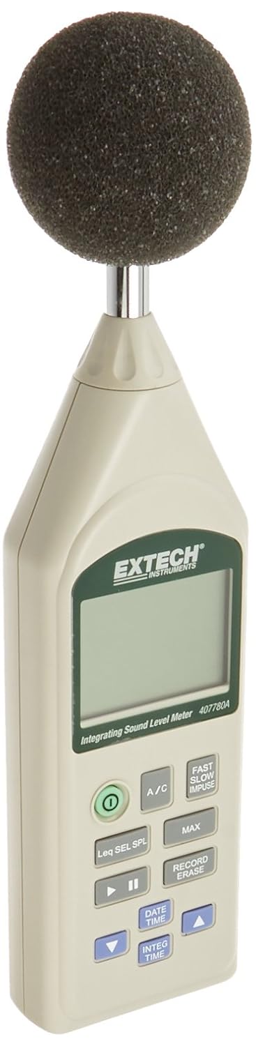 Extech Instruments 407780A Alkaline Integrating Sound Level Meter with ...