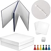 Amazon.com: KEFF Make Your Own Board Game Set - DIY Blank Game Board ...
