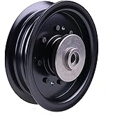Amazon.com : Flat Idler Pulley for Craftsman Husqvarna Poulan 196104 ...