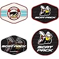 Amazon.com - Dodge Scat Pack Vinyl Sticker 4 Assorted Stickers - Ideal ...