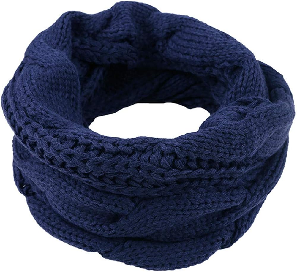 Bufanda del Invierno, Suave y Cálido, Unisex (Bufanda1_Azul): Amazon.es ...