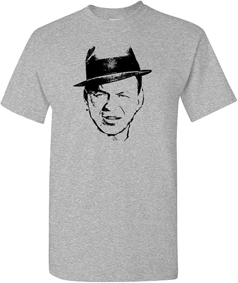 Amazon.com: Frank Sinatra T-Shirt Unisex Tshirts for Men and Women ...