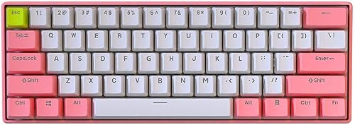 BOYI 60% Mechanical Gaming Keyboard,BOYI 61 Mini RGB Cherry Switch PBT ...