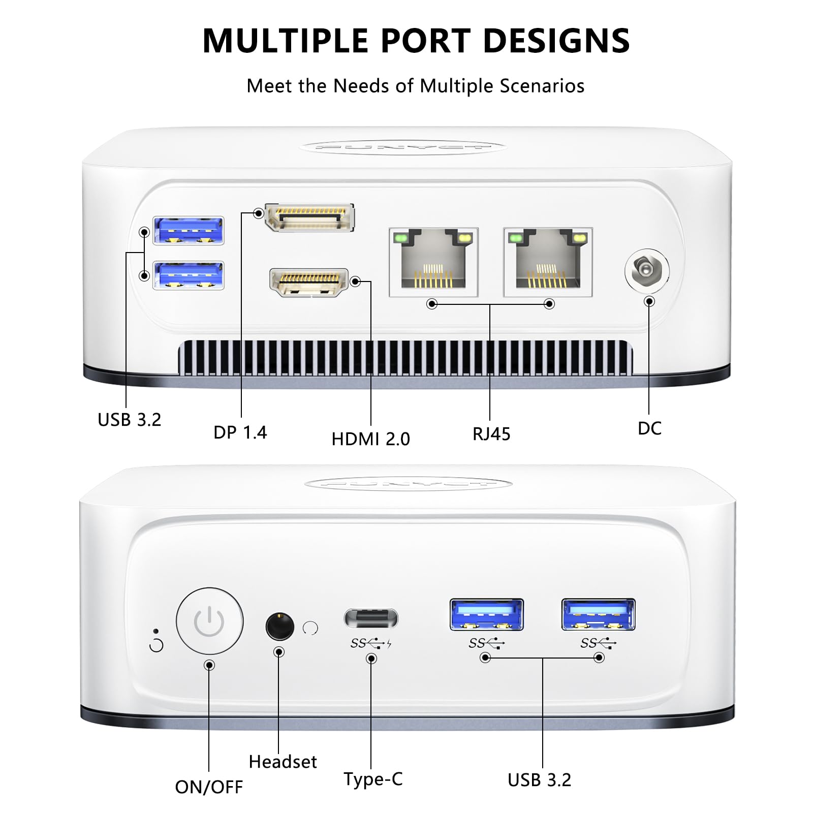 Mua FUNYET Mini PC Gaming PC, Desktop Computer with Intel 12th Gen ...