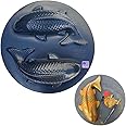Amazon.com : AUTUMN Fish Koi Garden Decor Mold, Concrete Cement Mold ...