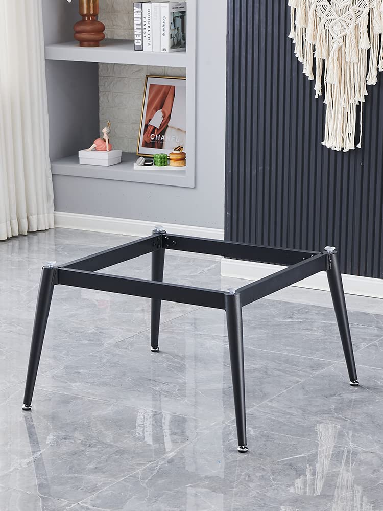 MAIKAILUN Modern Table Base 17.7" Industrial Metal Table Legs with ...