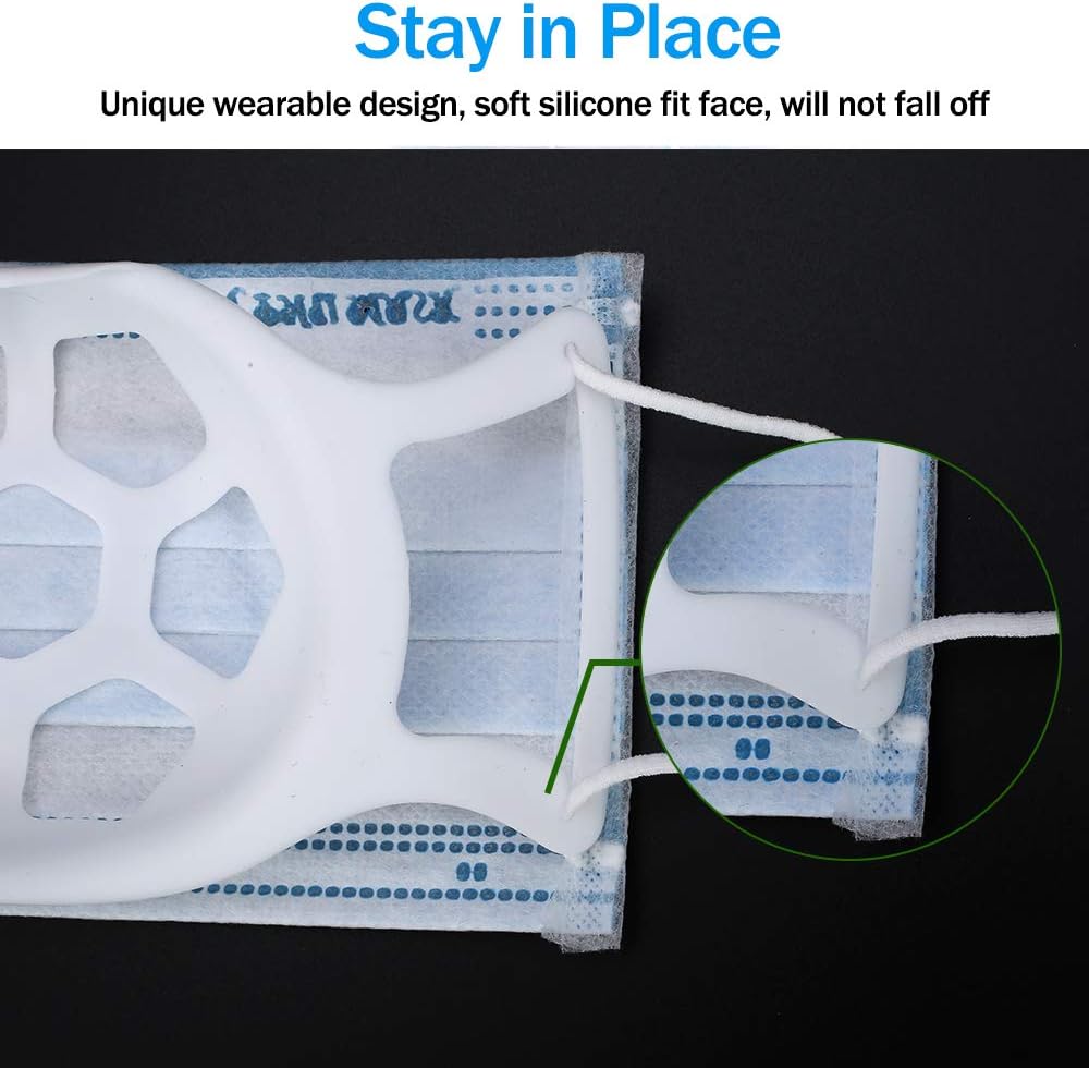 3D Face Bracket, Silicone Face Inner Support Frame for Comfortable ...