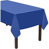 Amazon.com: Party Essentials Heavy Duty Plastic Table Cover Available ...